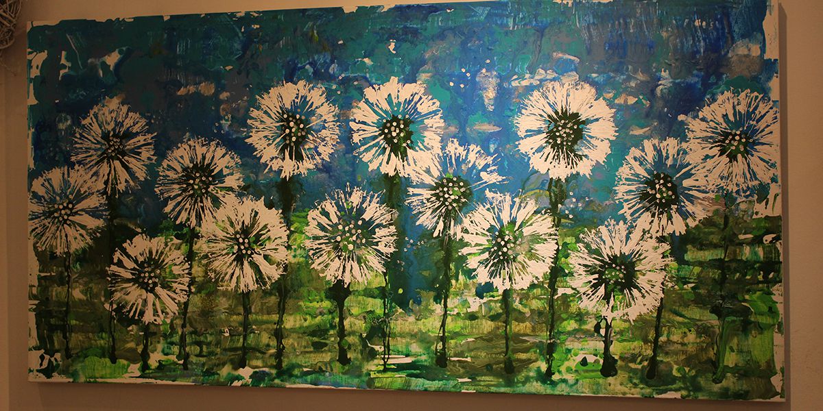 Frisch gestrichen - Floristik Karin Schleiting